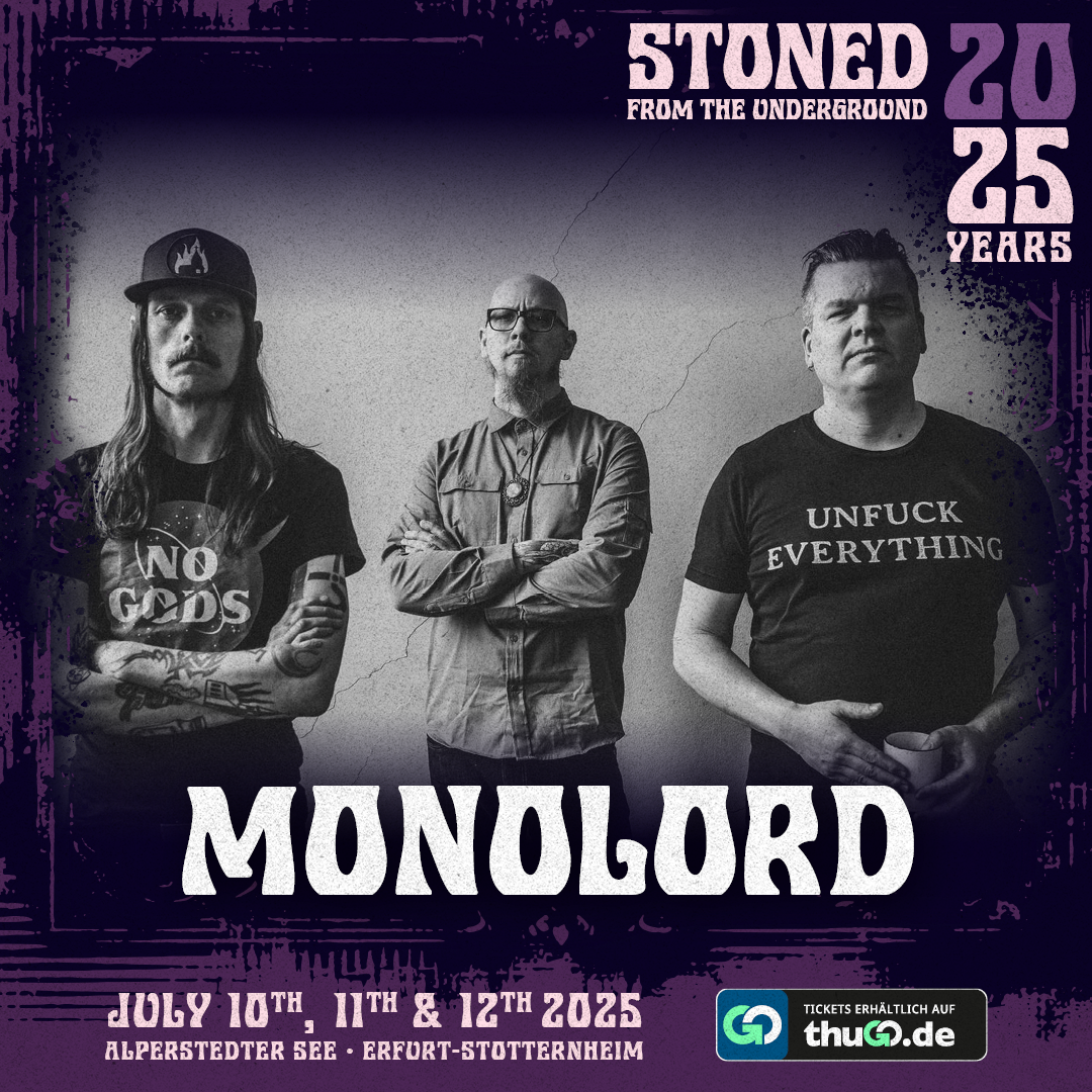 Erste Bands für 2025 | STONED FROM THE UNDERGROUND